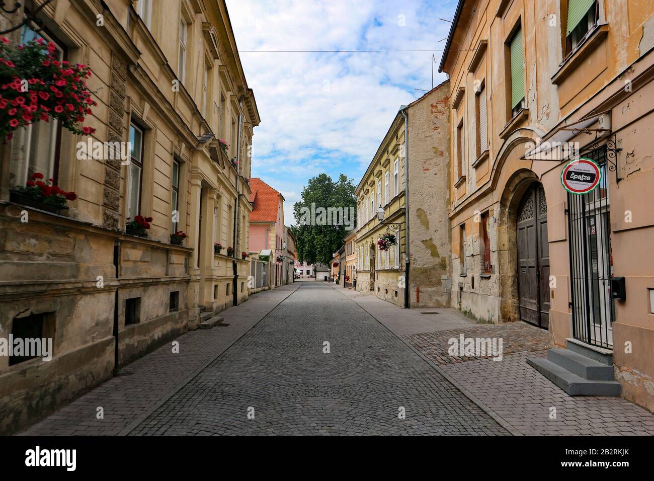 Beautiful baroque town of Varaždin Stock Photo - Alamy