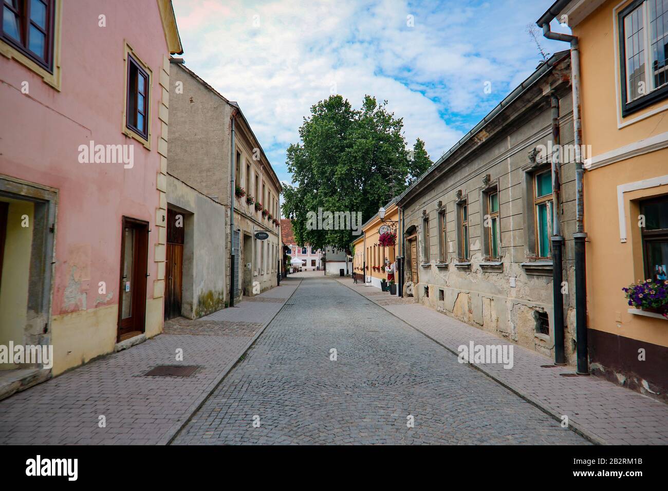Beautiful baroque town of Varaždin Stock Photo - Alamy