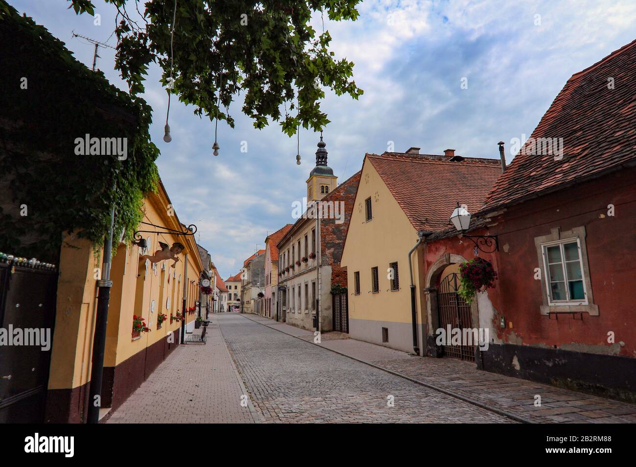 Beautiful baroque town of Varaždin Stock Photo - Alamy