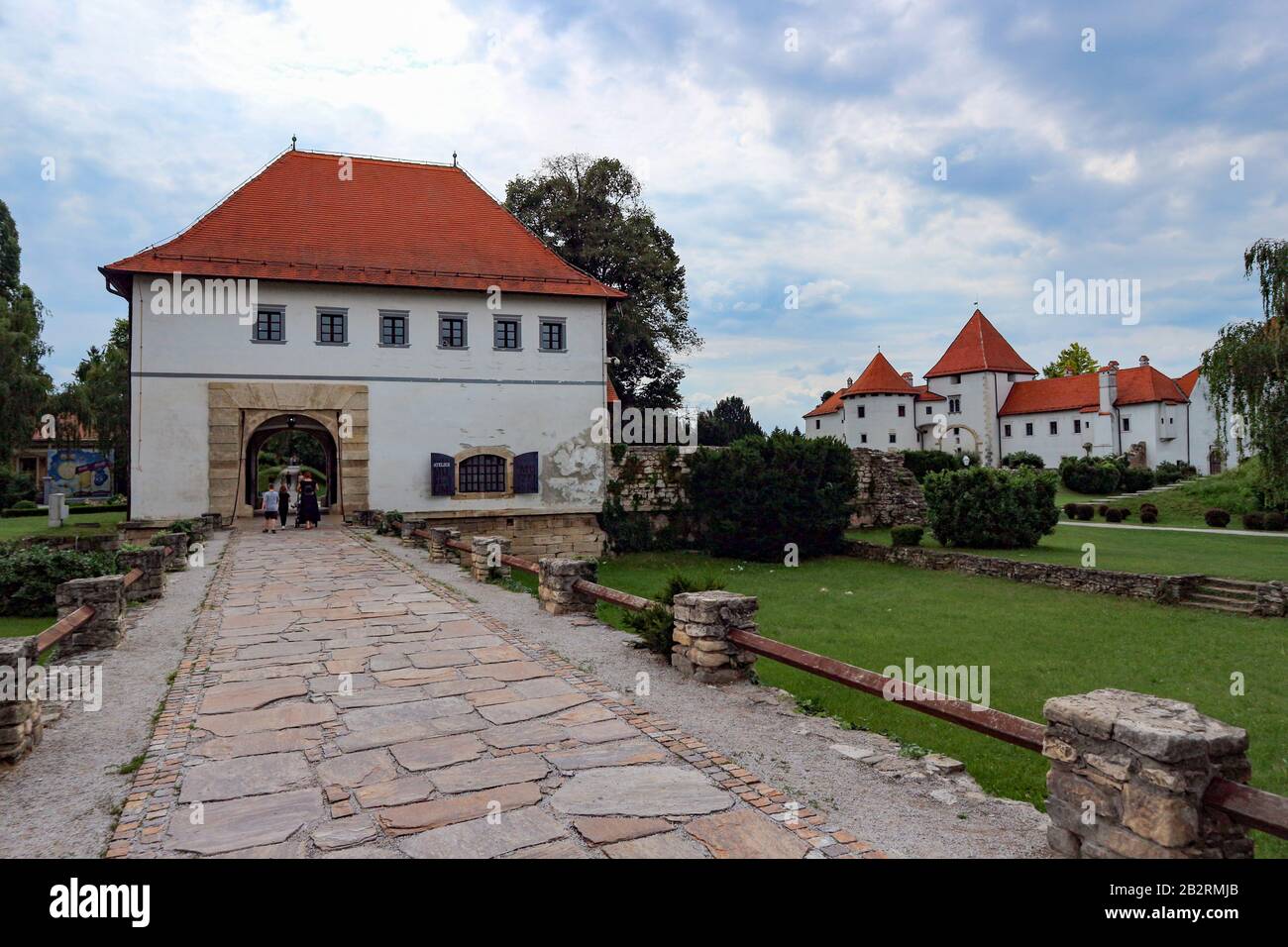 Beautiful baroque town of Varaždin Stock Photo - Alamy