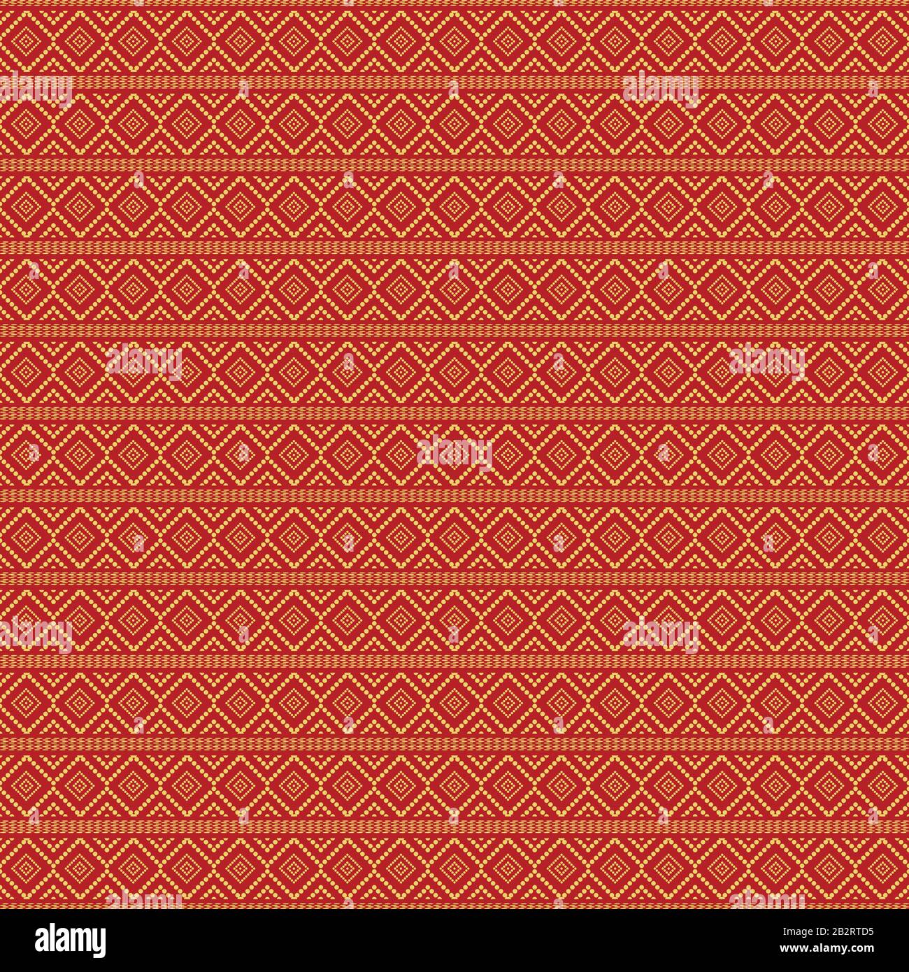 Seamless geometric ornamental pattern background. seamless traditional ...