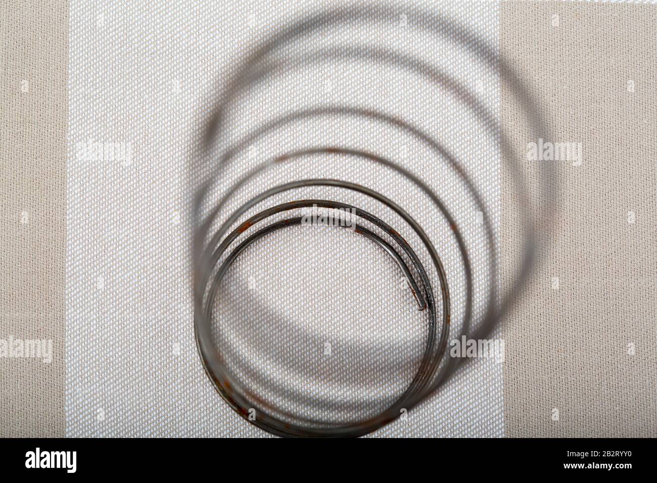 Independent mattress springs in spunbond Stock Photo - Alamy