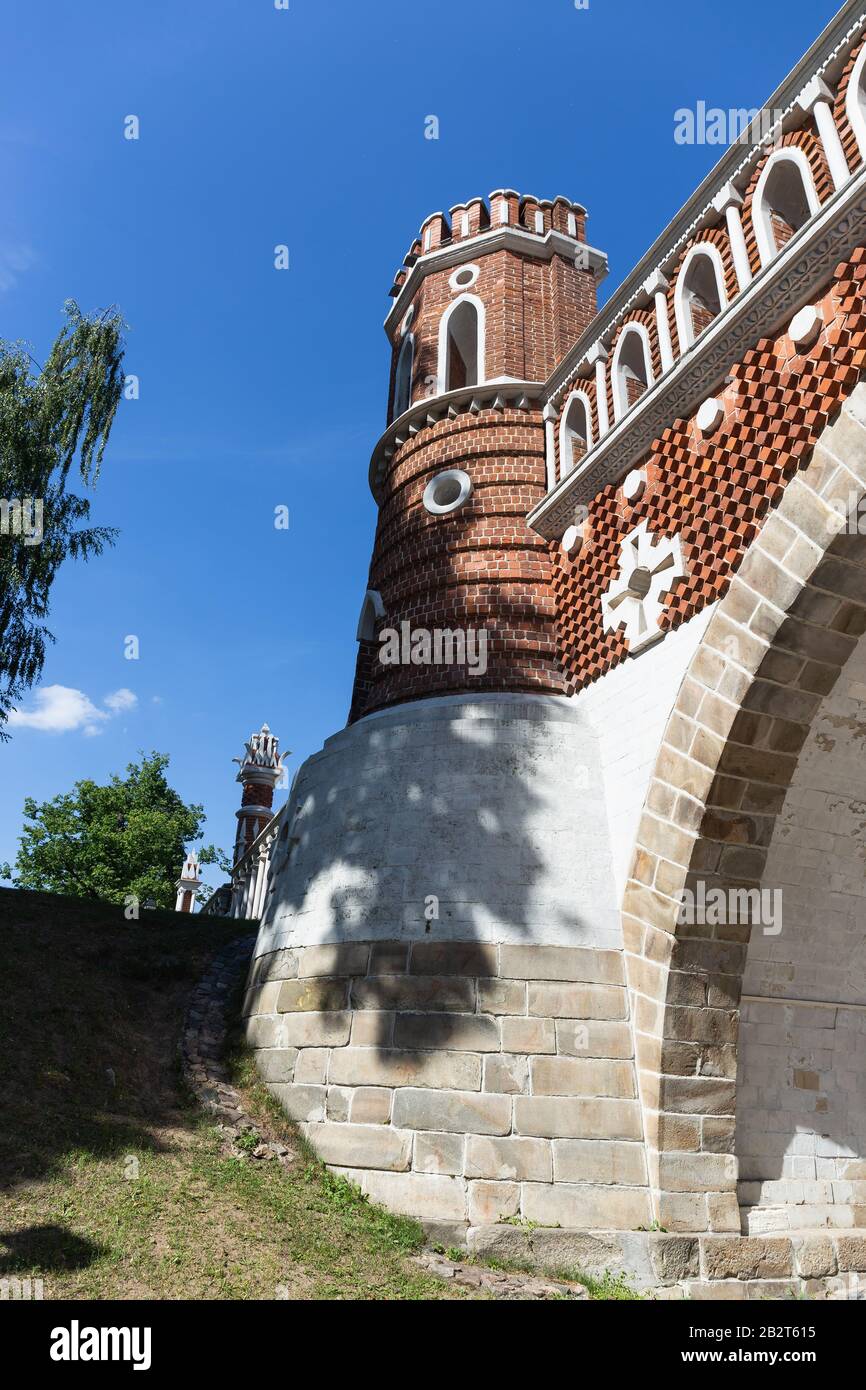 Tsaritsyn palace hi-res stock photography and images - Alamy