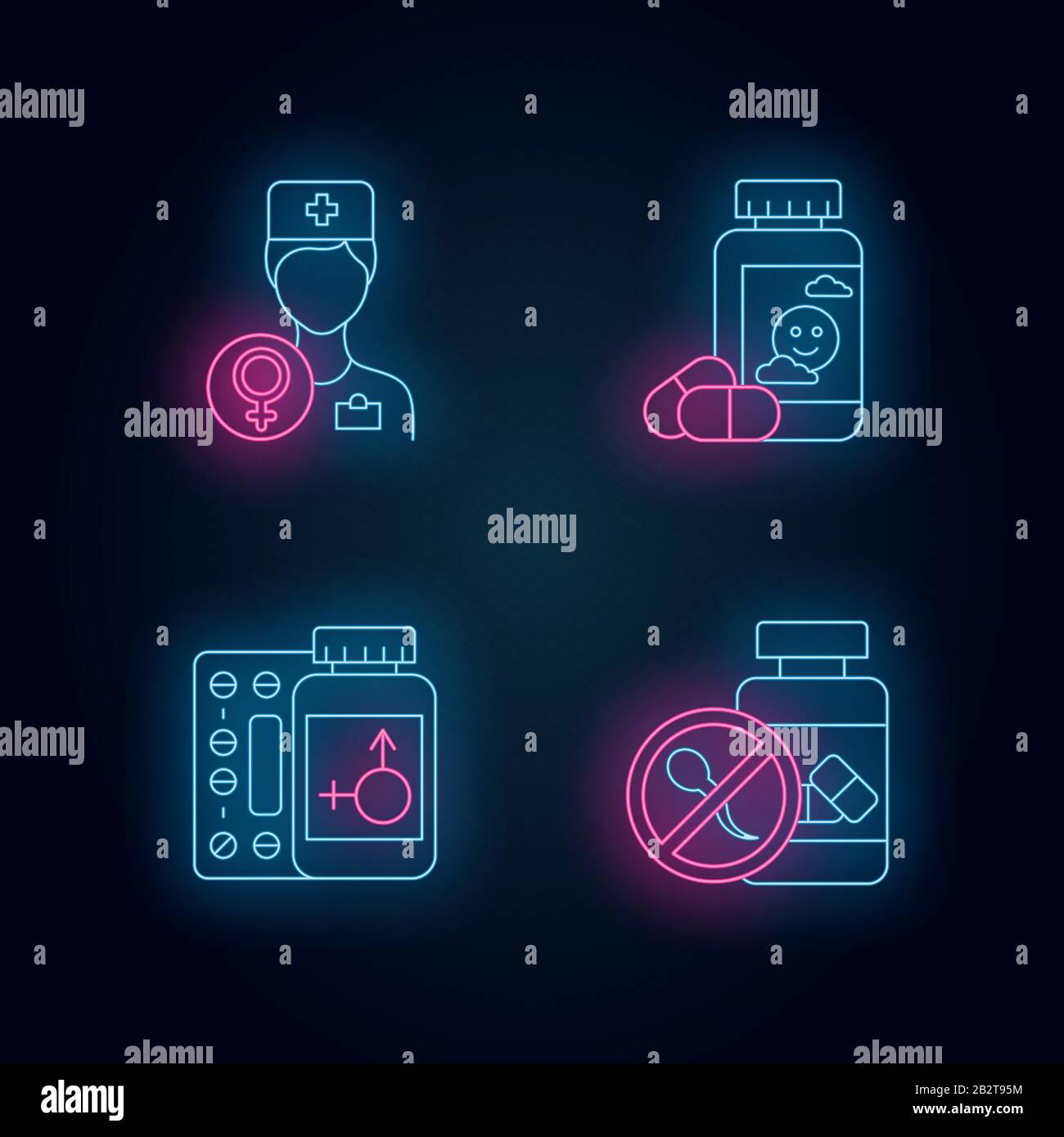 Hormone therapy doctor Stock Vector Images - Alamy