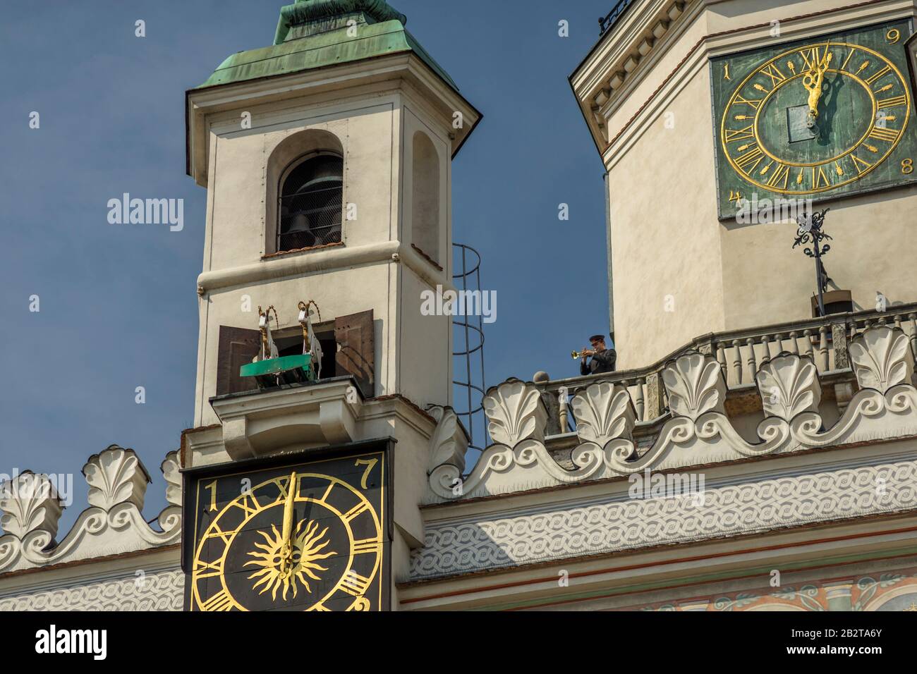 Every day at twelve o'clock two mechanical goats appear who give each ...