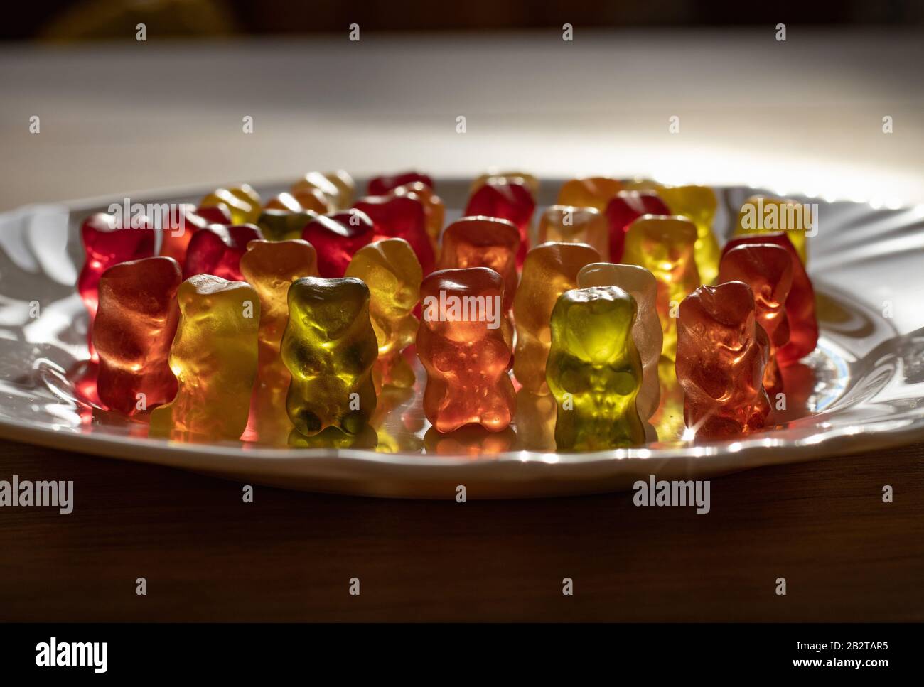 Closeup view edible jelly hi-res stock photography and images - Alamy