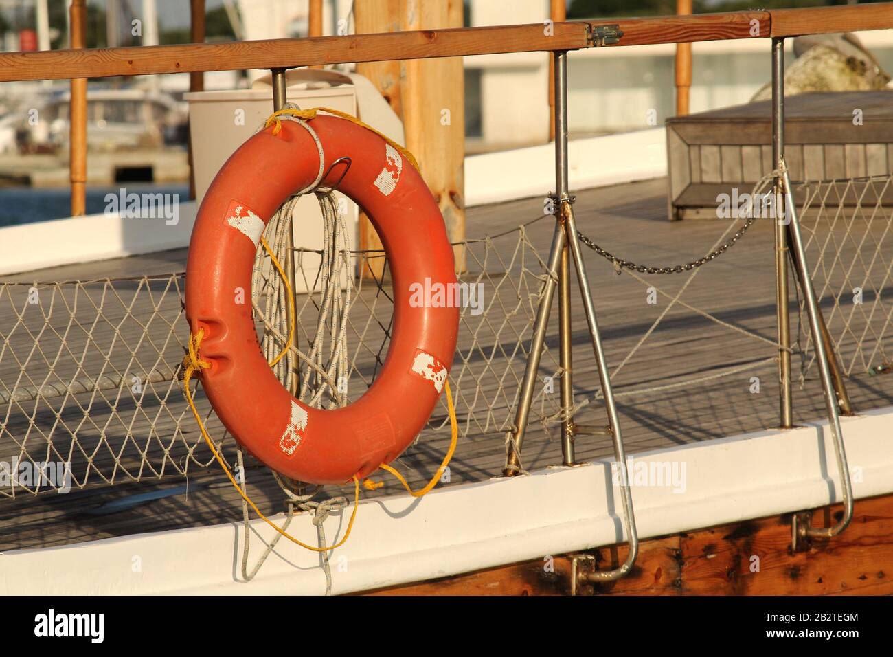 tire and net on board Stock Photo - Alamy