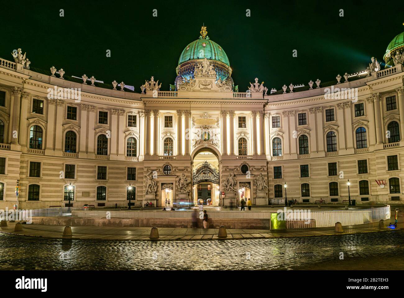 St. Michael's Wing was planned by Joseph Emanuel Fischer von Erlach and ...
