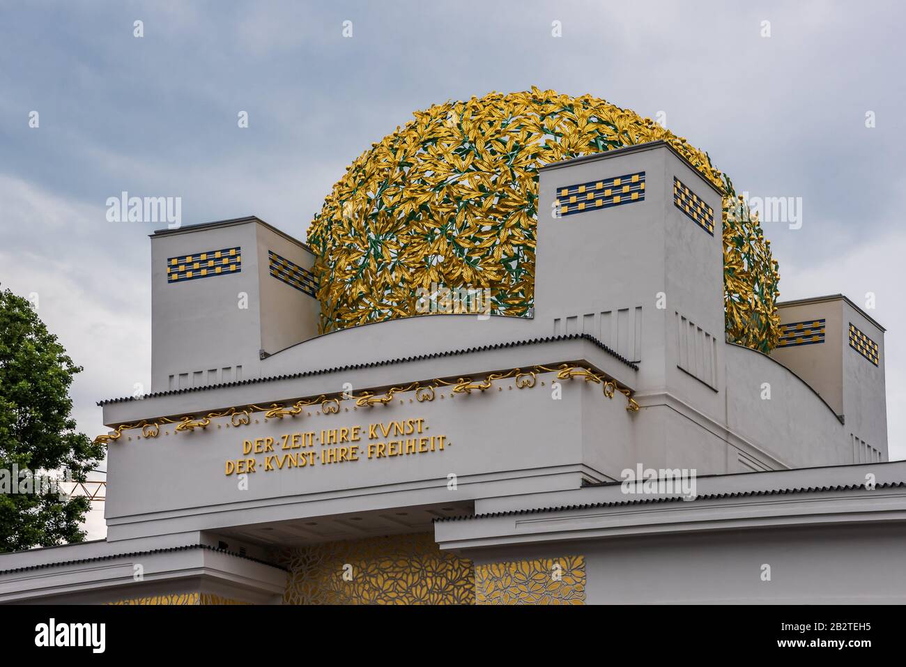 The Secession Building is an exhibition hall built in 1898 by Joseph ...