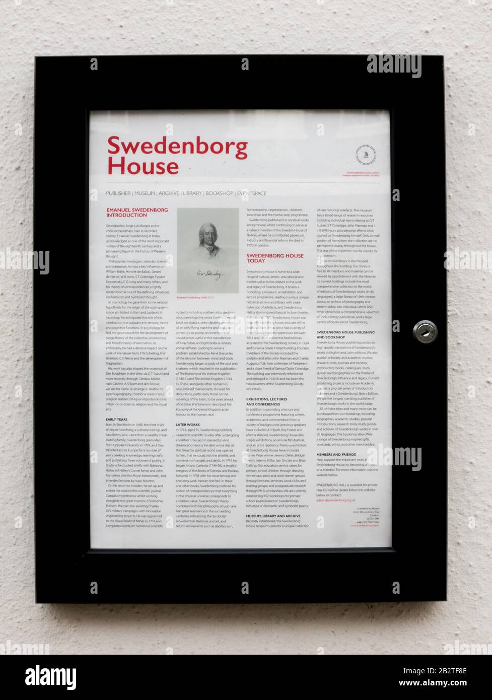 London the swedenborg society hi-res stock photography and images - Alamy