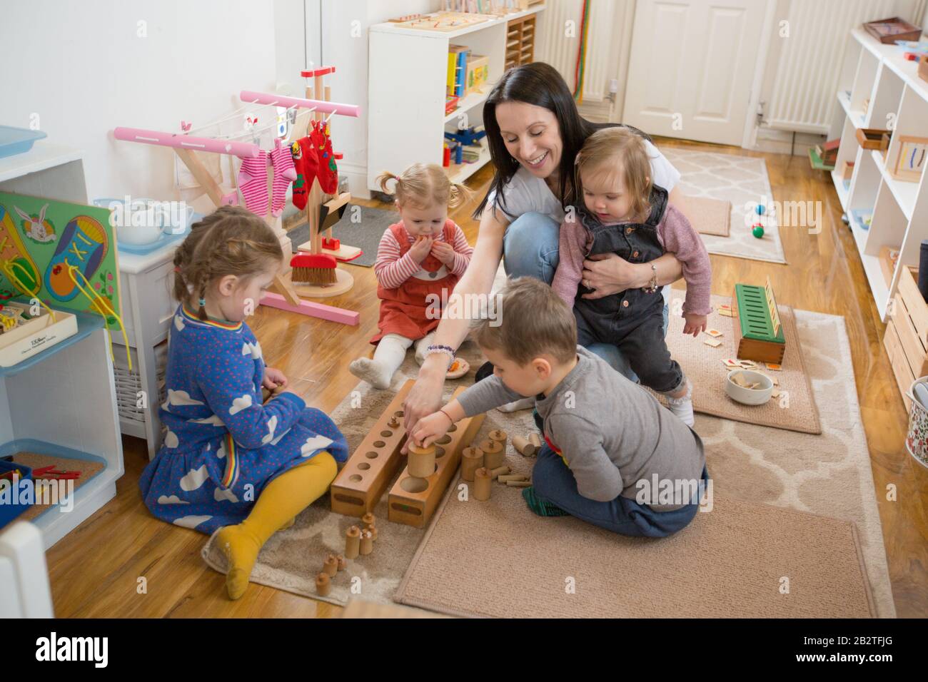 Nursery setting hi-res stock photography and images - Alamy