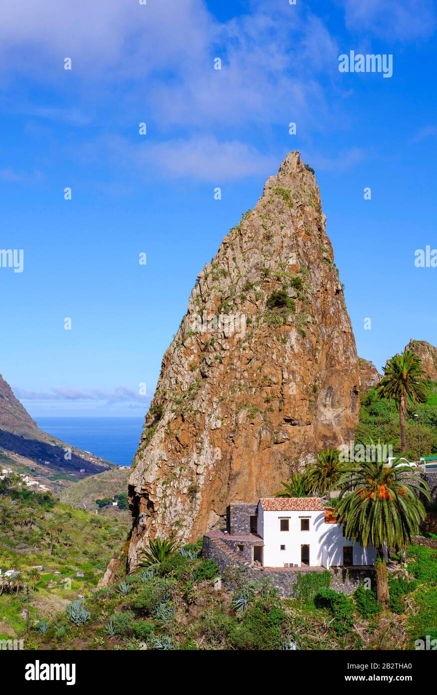 Roque Pedro, Hermigua, La Gomera, Canary Islands, Spain Stock Photo - Alamy