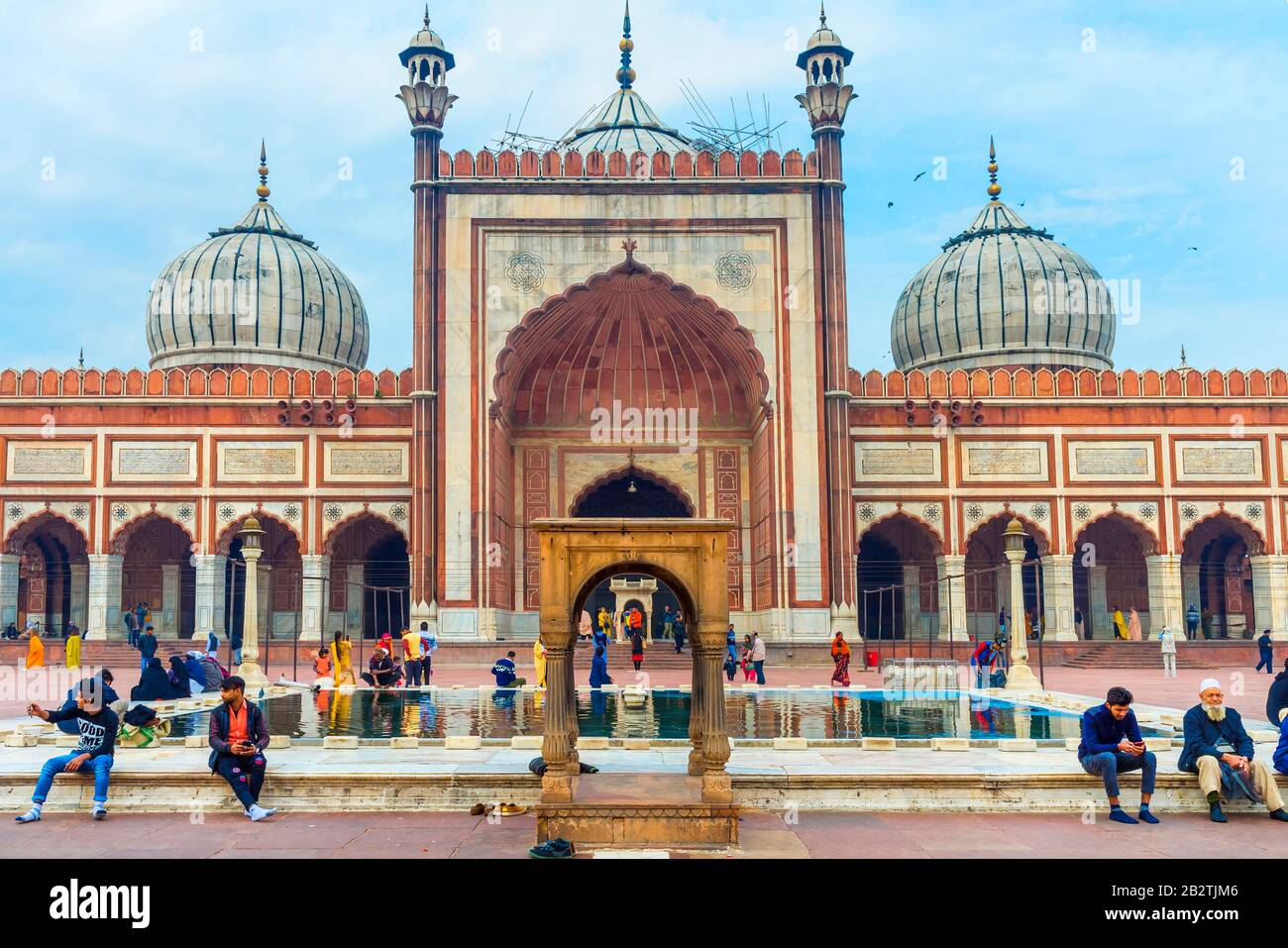 Mosque delhi india hi-res stock photography and images - Alamy