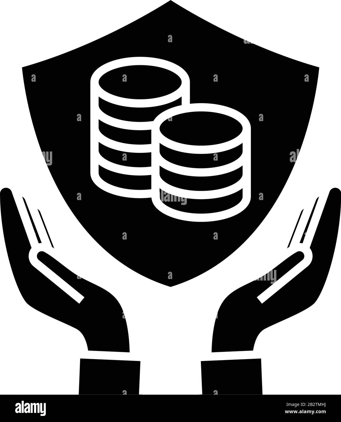 Black background gold shield vector Black and White Stock Photos ...