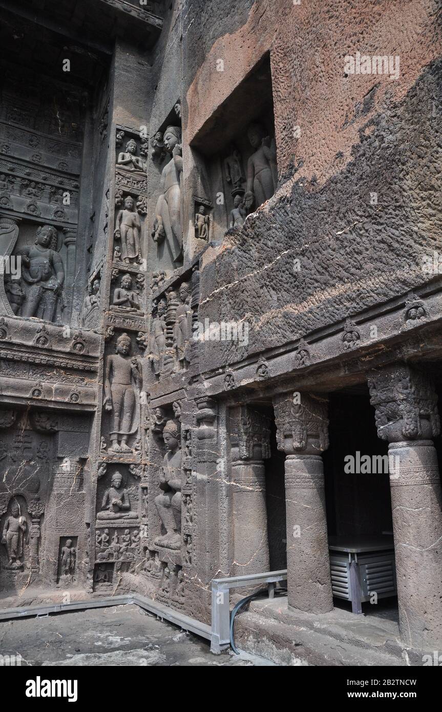The Ajanta Caves, India Stock Photo - Alamy