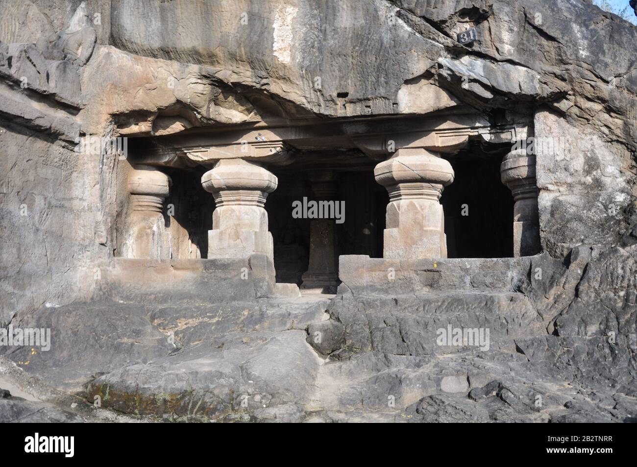 The Ajanta Caves, India Stock Photo - Alamy