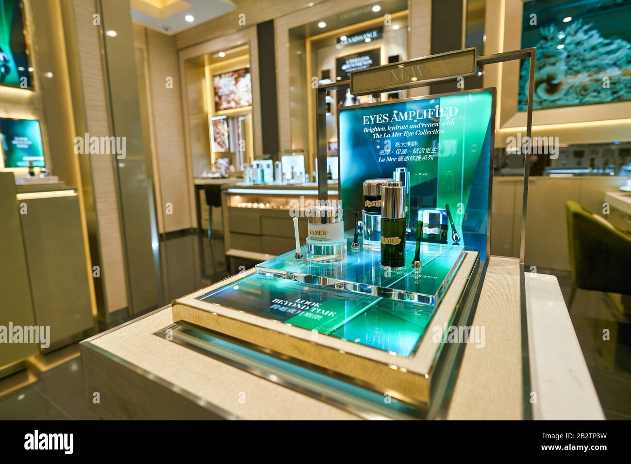 HONG KONG, CHINA - CIRCA JANUARY, 2019: La Mer personal care products ...