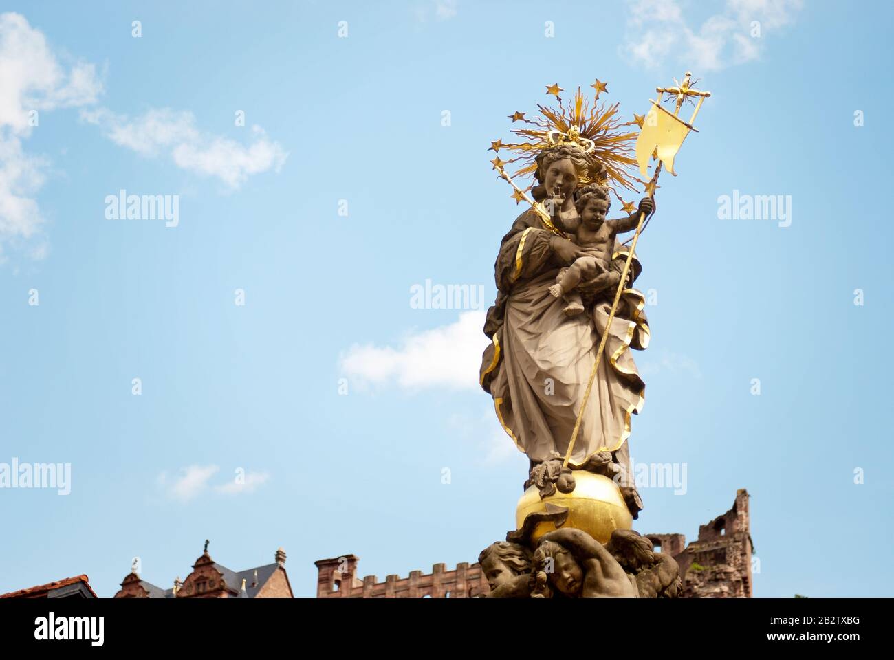 Virgin and Child Stock Photo - Alamy