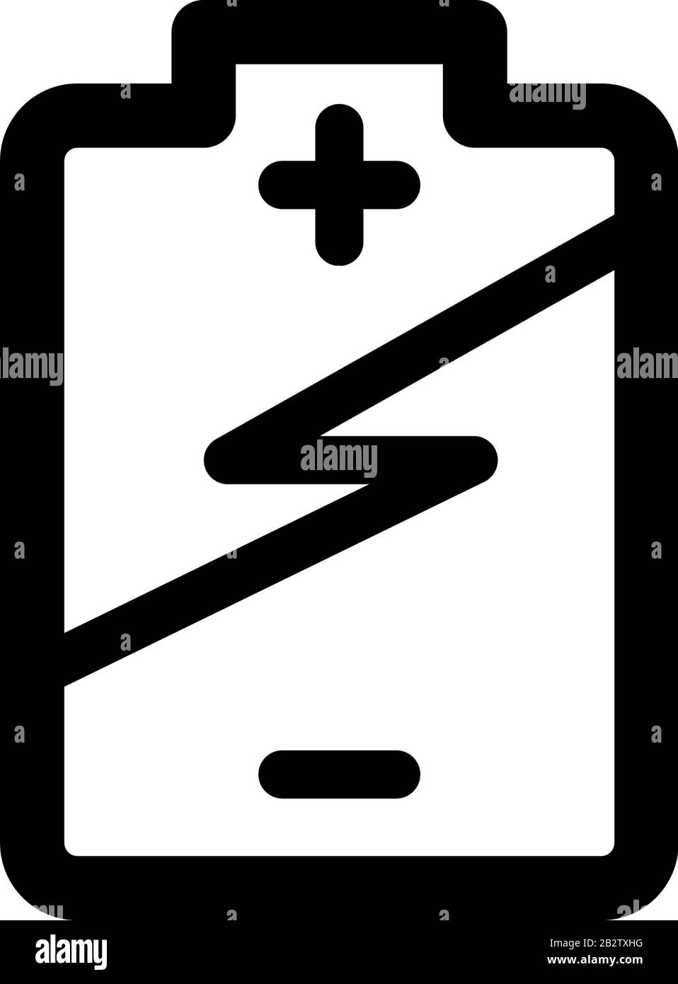 Battery symbol level indicator Black and White Stock Photos & Images ...