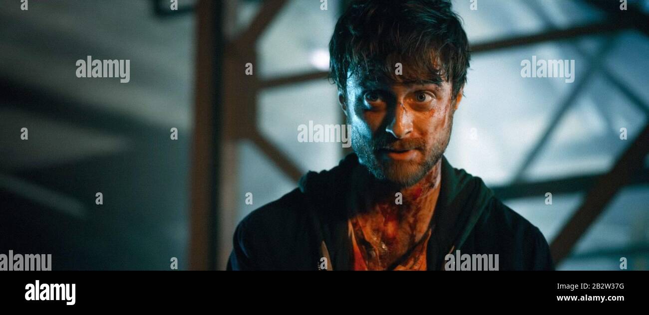 GUNS AKIMBO, Daniel Radcliffe, 2019. © Saban Films / courtesy Everett ...