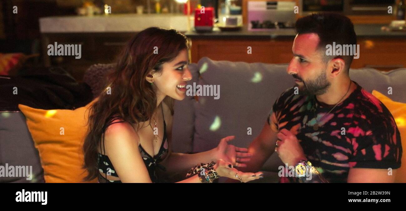 JAWAANI JAANEMAN, from left: Alaya Furniturewala, Saif Ali Khan, 2020 ...