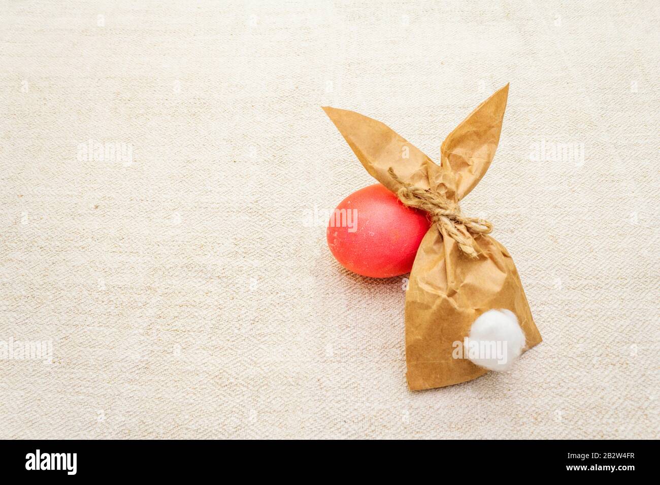 Easter bunny (rabbit) paper gift egg wrapping idea. Handicraft ...