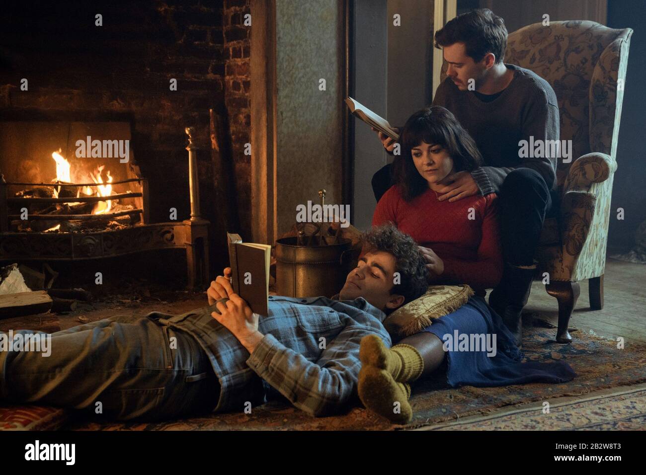 DUBLIN MURDERS, from left: Charlie Kelly, Sarah Greene, Sam Keeley ...