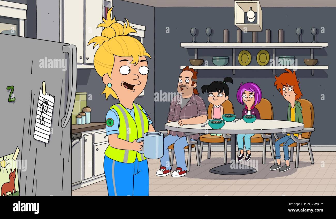 DUNCANVILLE, from left: Annie Harris (voice: Amy Poehler), Jack Harris ...