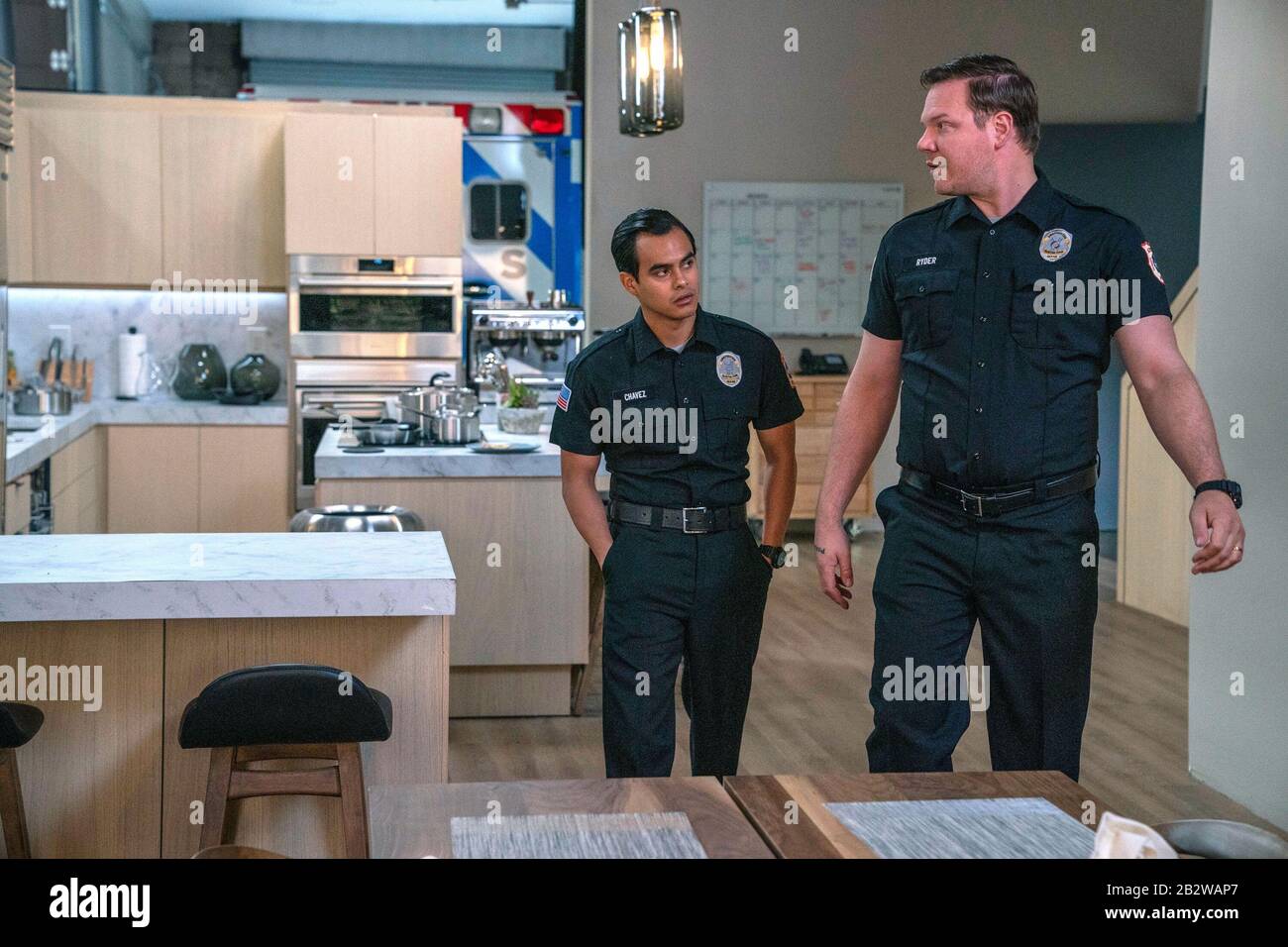 9-1-1: LONE STAR, (aka 911: LONE STAR), from left: Julian Works, Jim ...