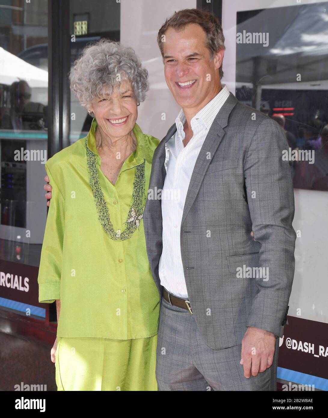 Los Angeles, USA. 03rd Mar, 2020. (L-R) Susan Stamberg and Son Josh ...