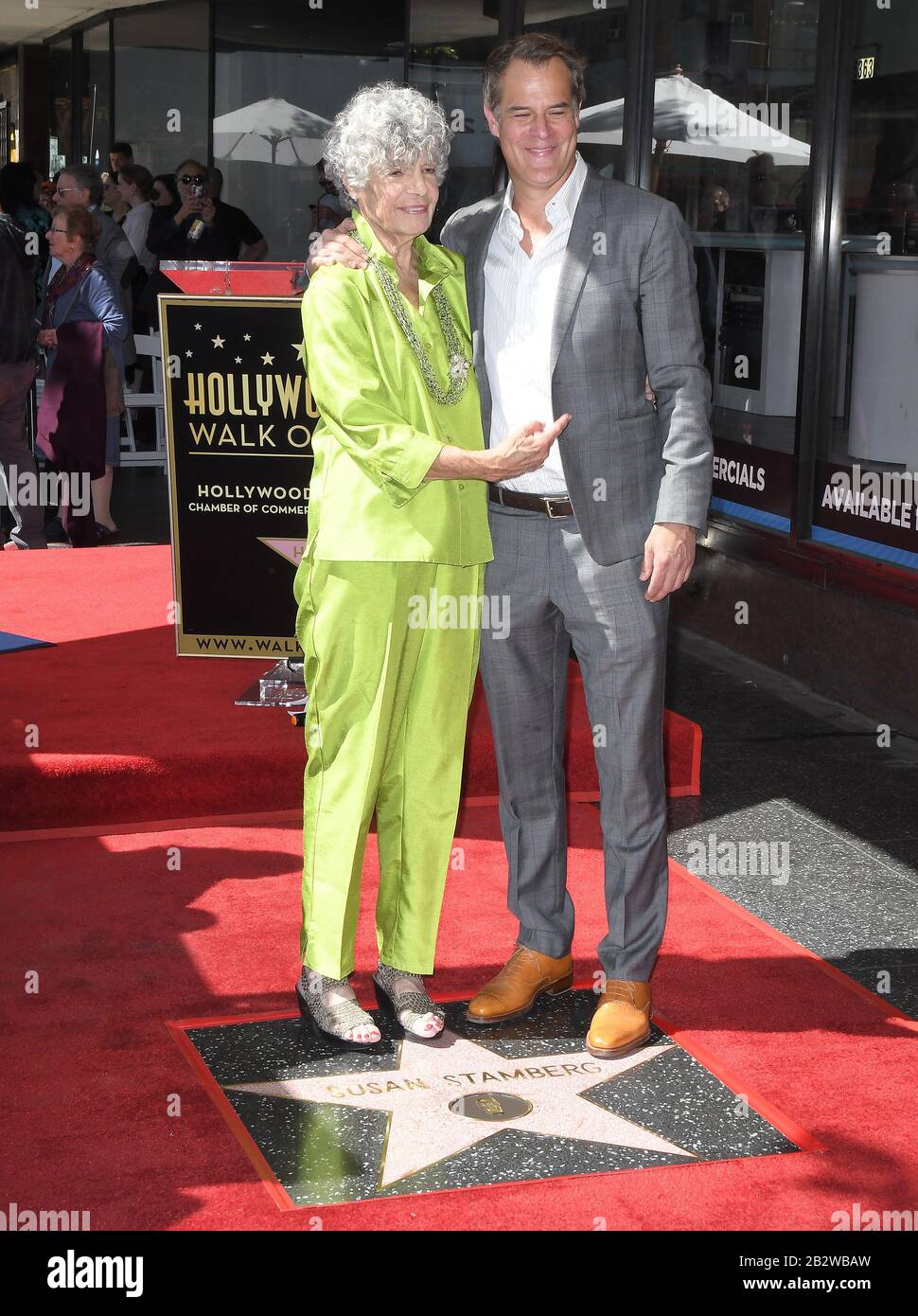 Los Angeles, USA. 03rd Mar, 2020. (L-R) Susan Stamberg and Son Josh ...