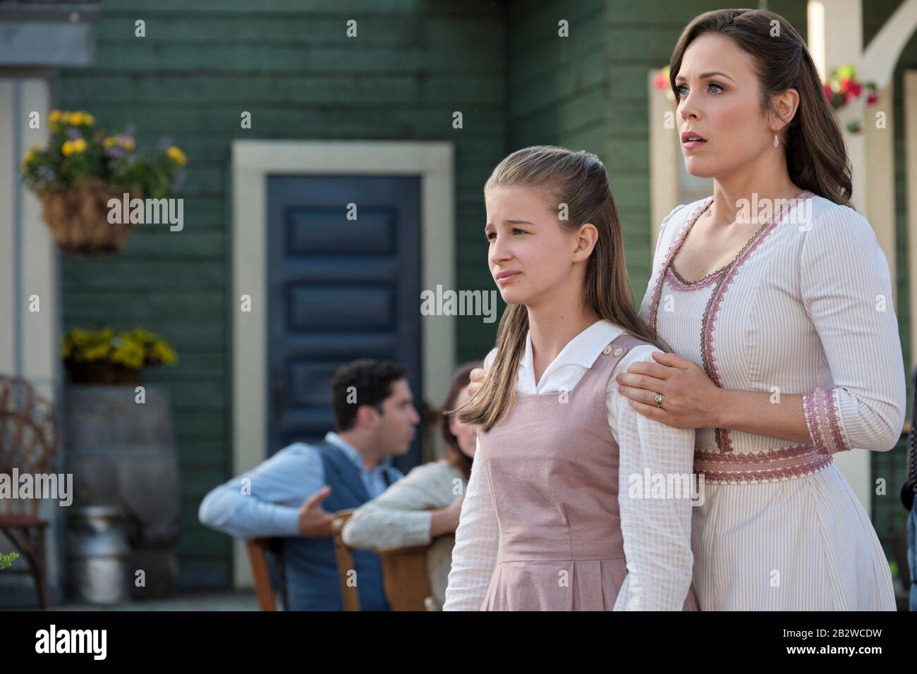 WHEN CALLS THE HEART, from left: Jaeda Lily Miller, Erin Krakow, The Heart of a Father , (Season ...