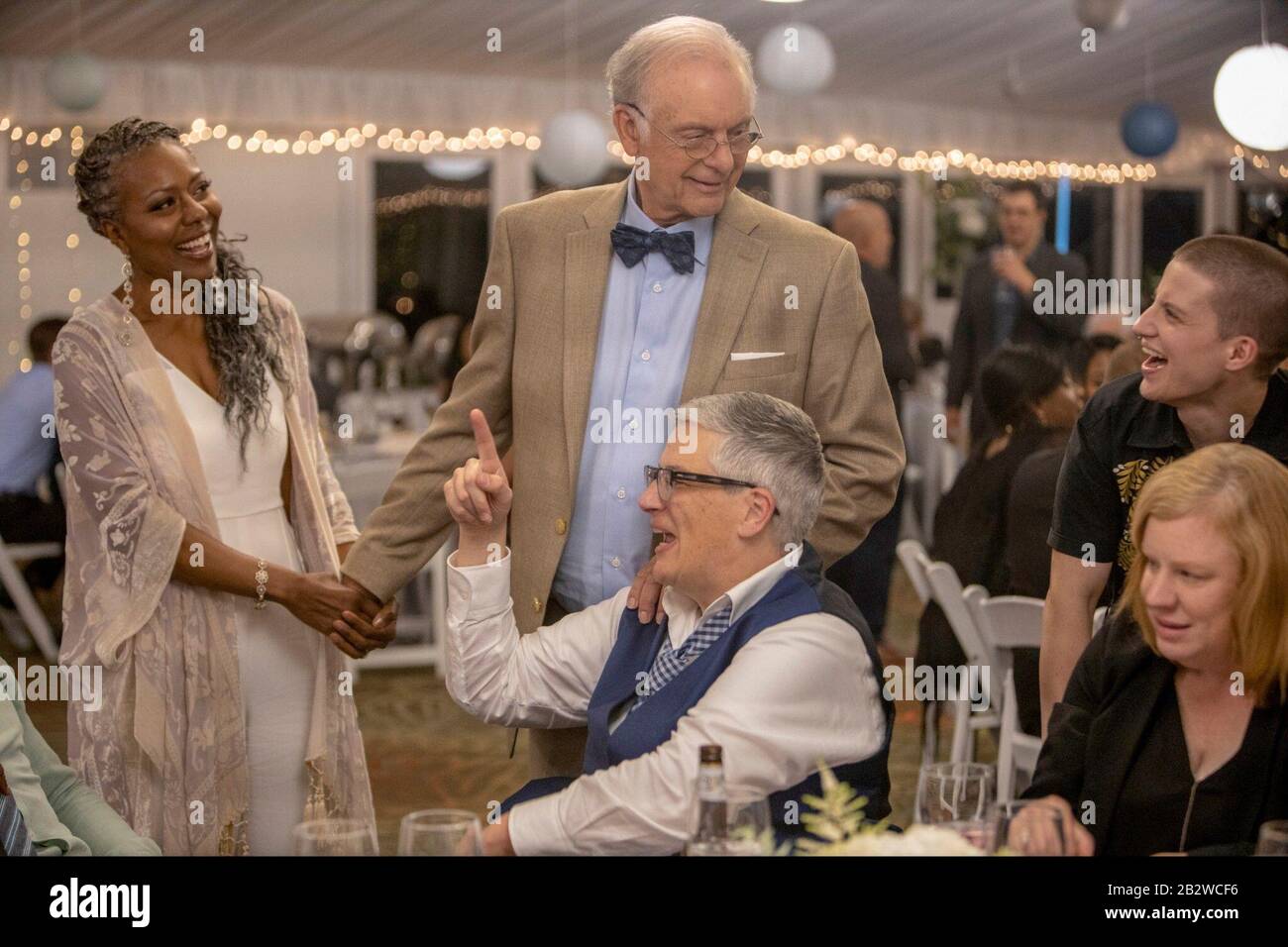 WORK IN PROGRESS, from left: Penelope Walker, Bruce Jarchow, Abby ...