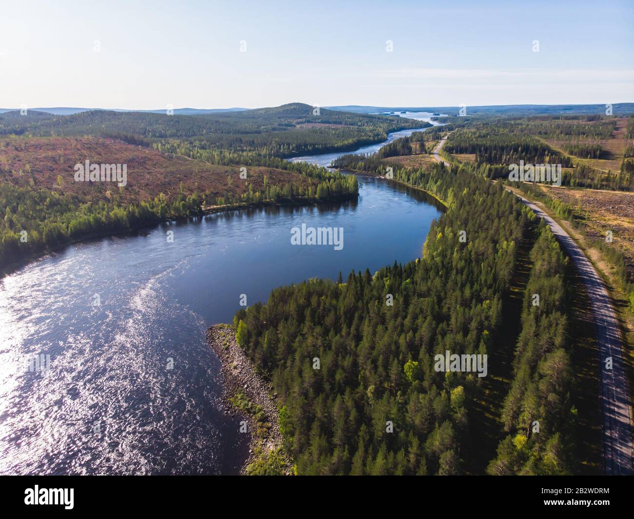 Norrland and sweden and village hi-res stock photography and images - Alamy