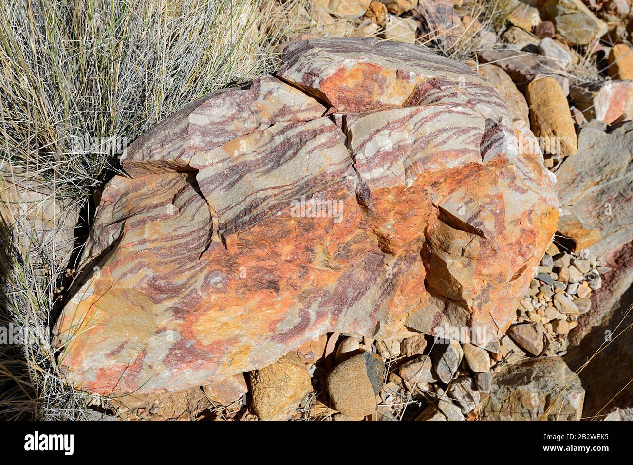 Layers of rock formations hi-res stock photography and images - Alamy