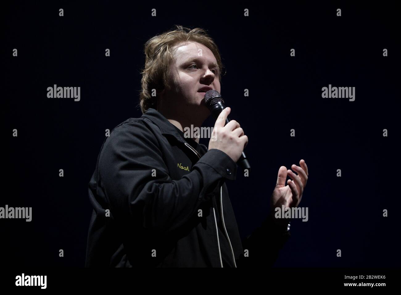 Manchester, UK. 3rd March, 2020. Scottish singer-songwriter Lewis ...