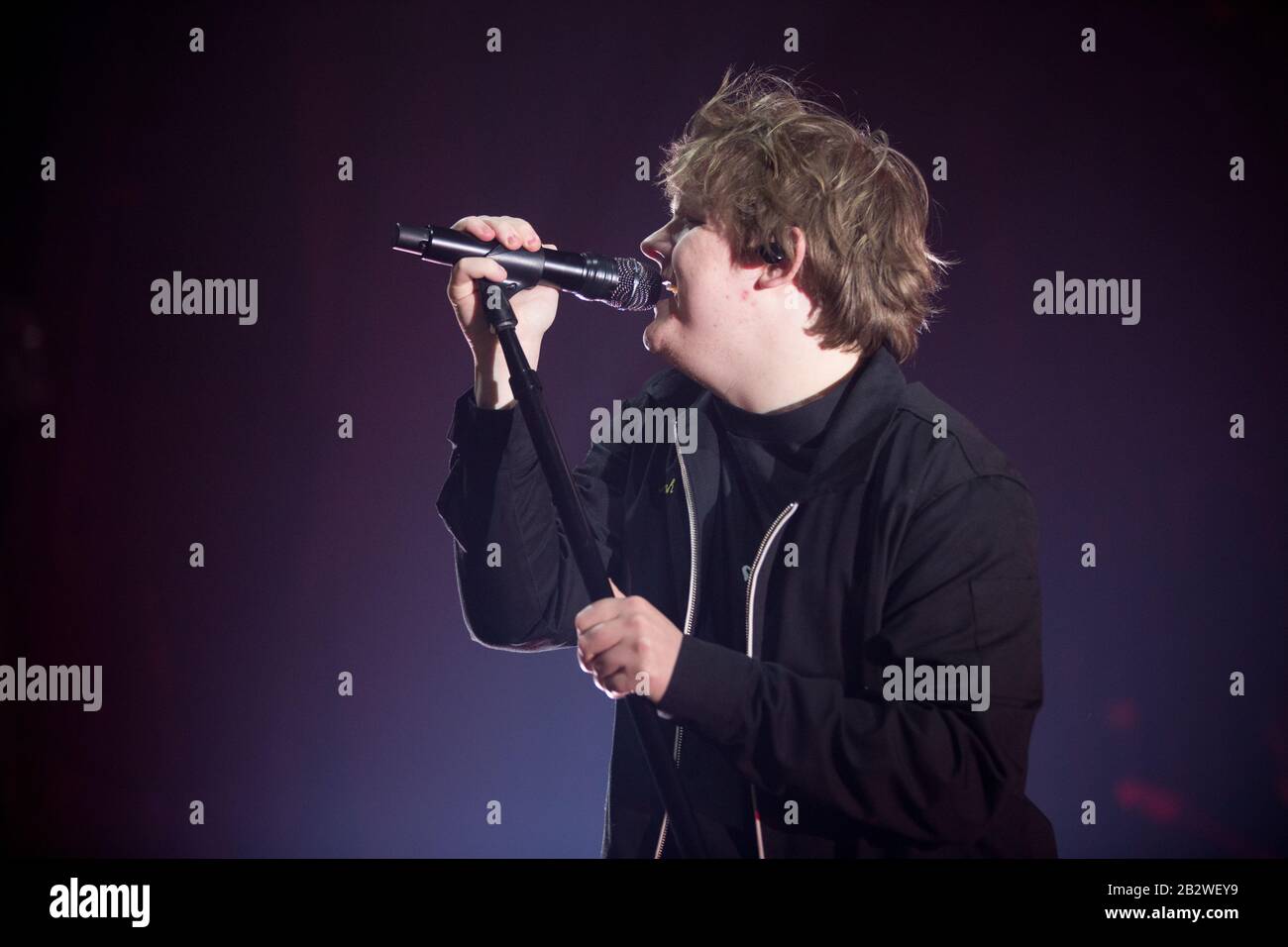 Manchester, UK. 3rd March, 2020. Scottish singer-songwriter Lewis ...