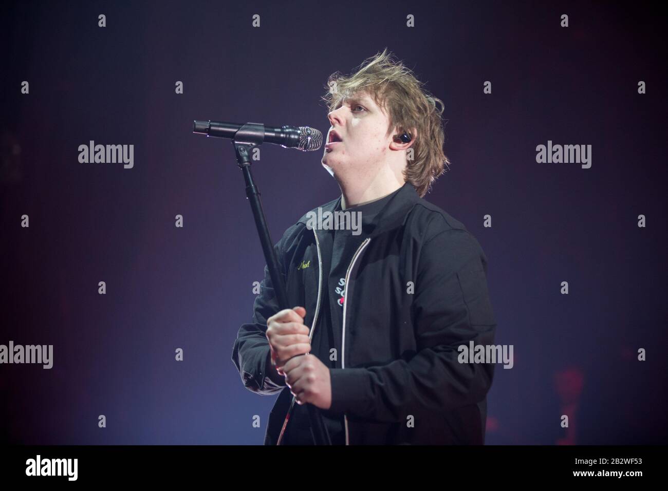 Manchester, UK. 3rd March, 2020. Scottish singer-songwriter Lewis ...