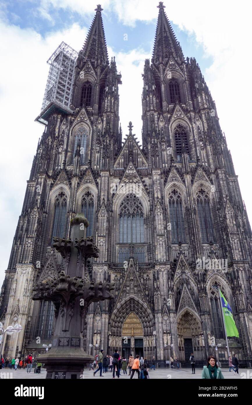 Cologne Cathedral (Cathedral Church of Saint Peter), Cologne, Germany ...