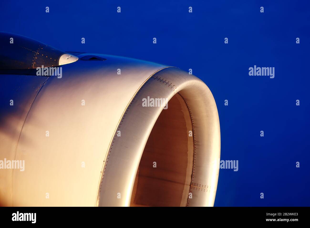 Airplane engine during the flight Stock Photo - Alamy