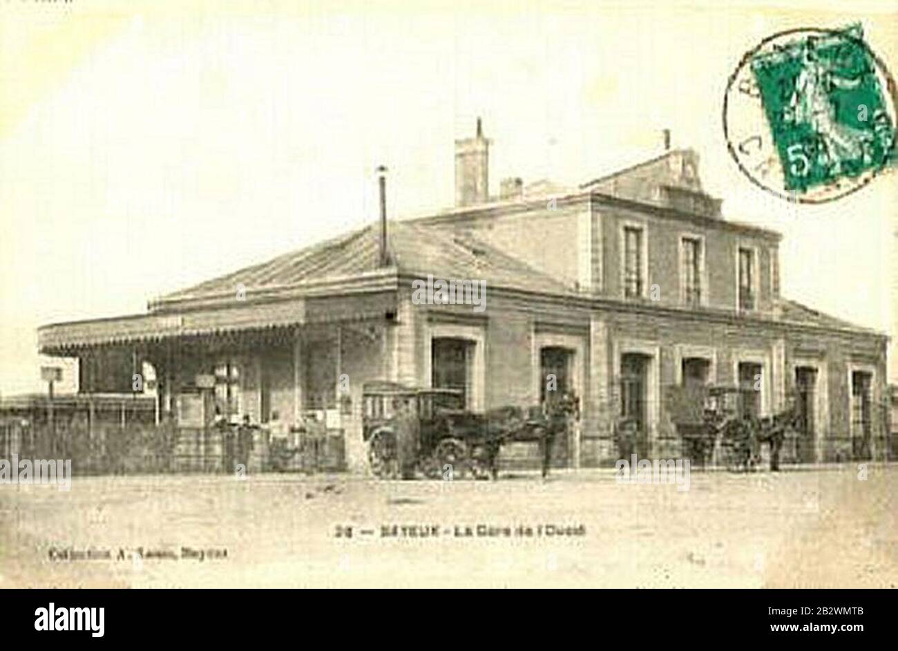 Gare de Bayeux Stock Photo - Alamy