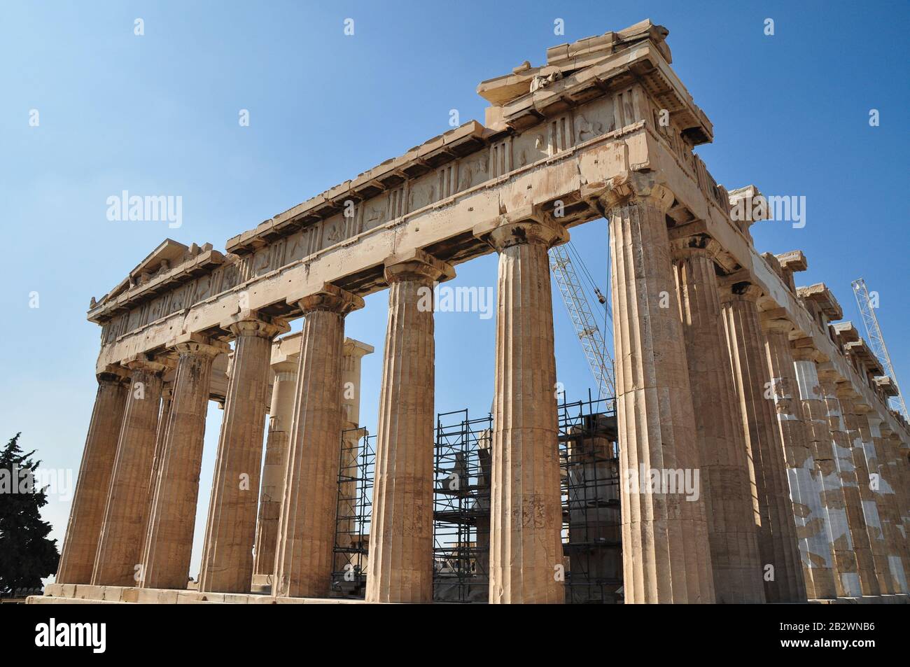 The Parthenon at the Acropolis at Athens Stock Photo - Alamy