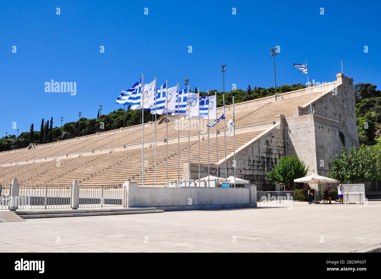 The Panathenaic Stadium, Athens, Greece Stock Photo - Alamy