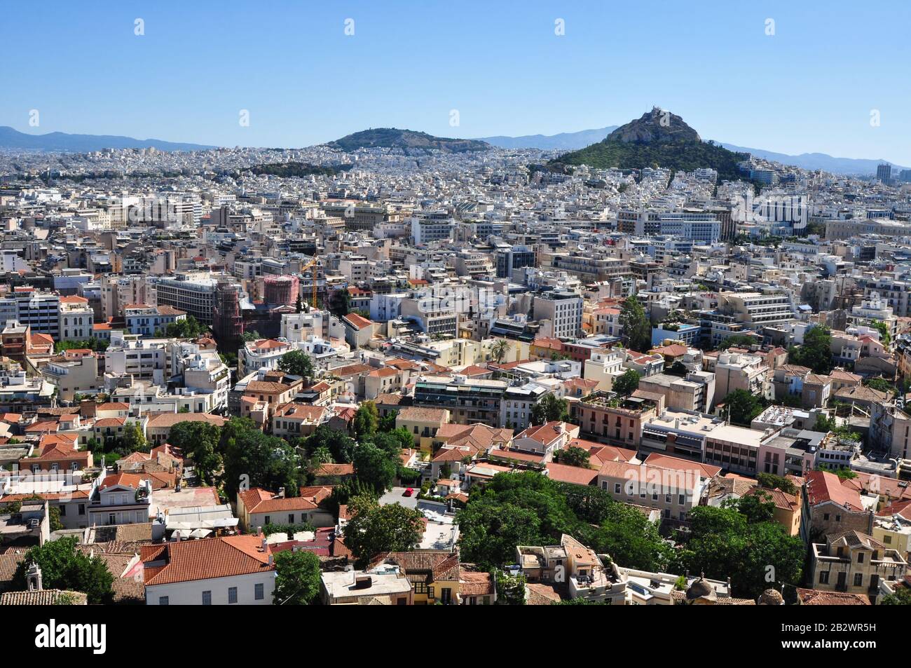 Mount Lycabettus, Athens, Greece Stock Photo - Alamy