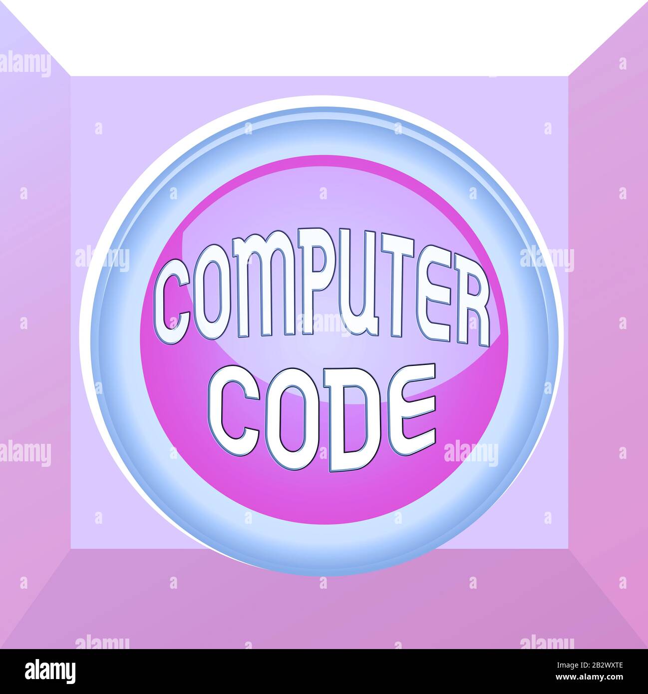 Conceptual Hand Writing Showing Computer Code Concept Meaning Set Of Instructions Forming A