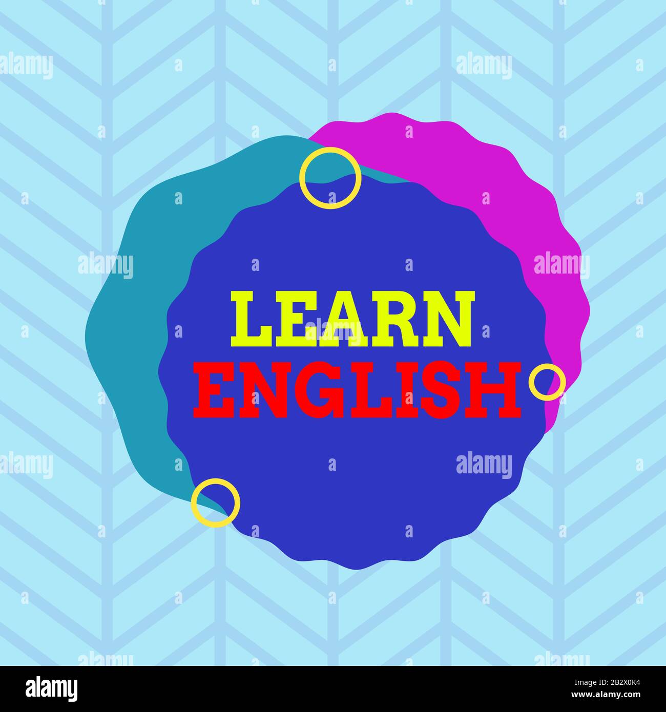 Conceptual hand writing showing Learn English. Concept meaning gain or ...