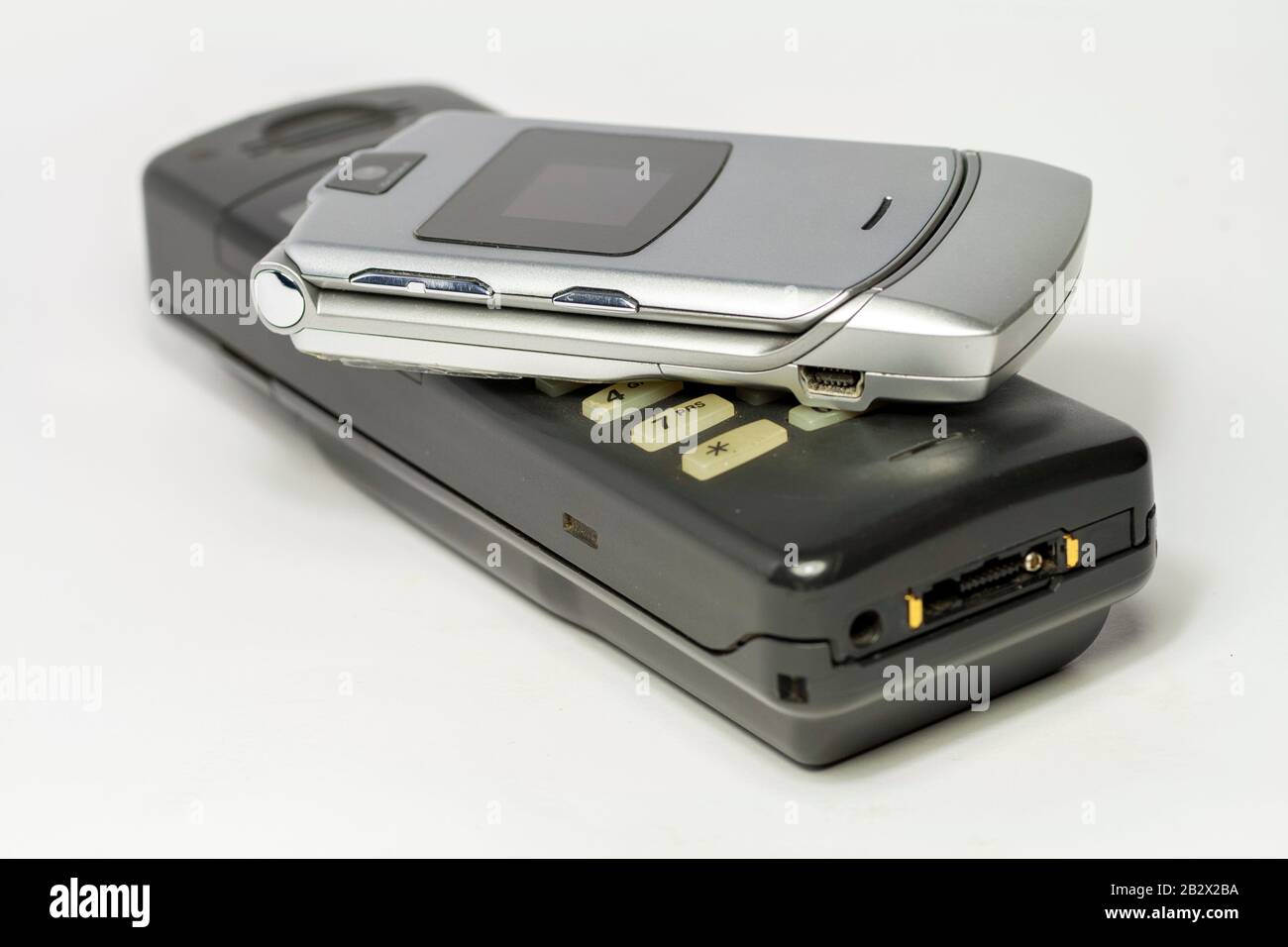 Old Style Mobile Phones High Resolution Stock Photography and Images - Alamy