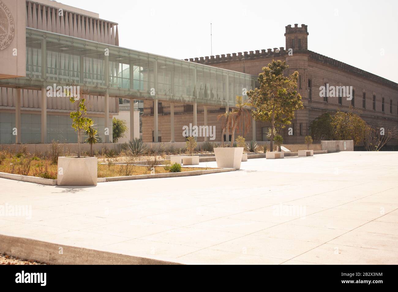 Old Lecumberri palace or jail in Mexico City architecture on city ...