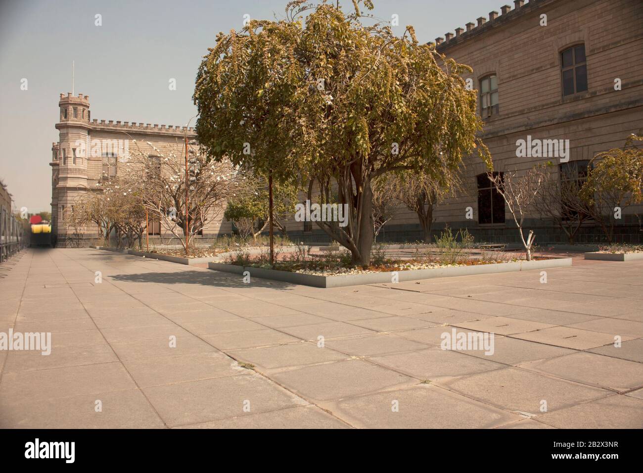 Architecture Lecumberri Palace or old prison in Mexico City next to ...