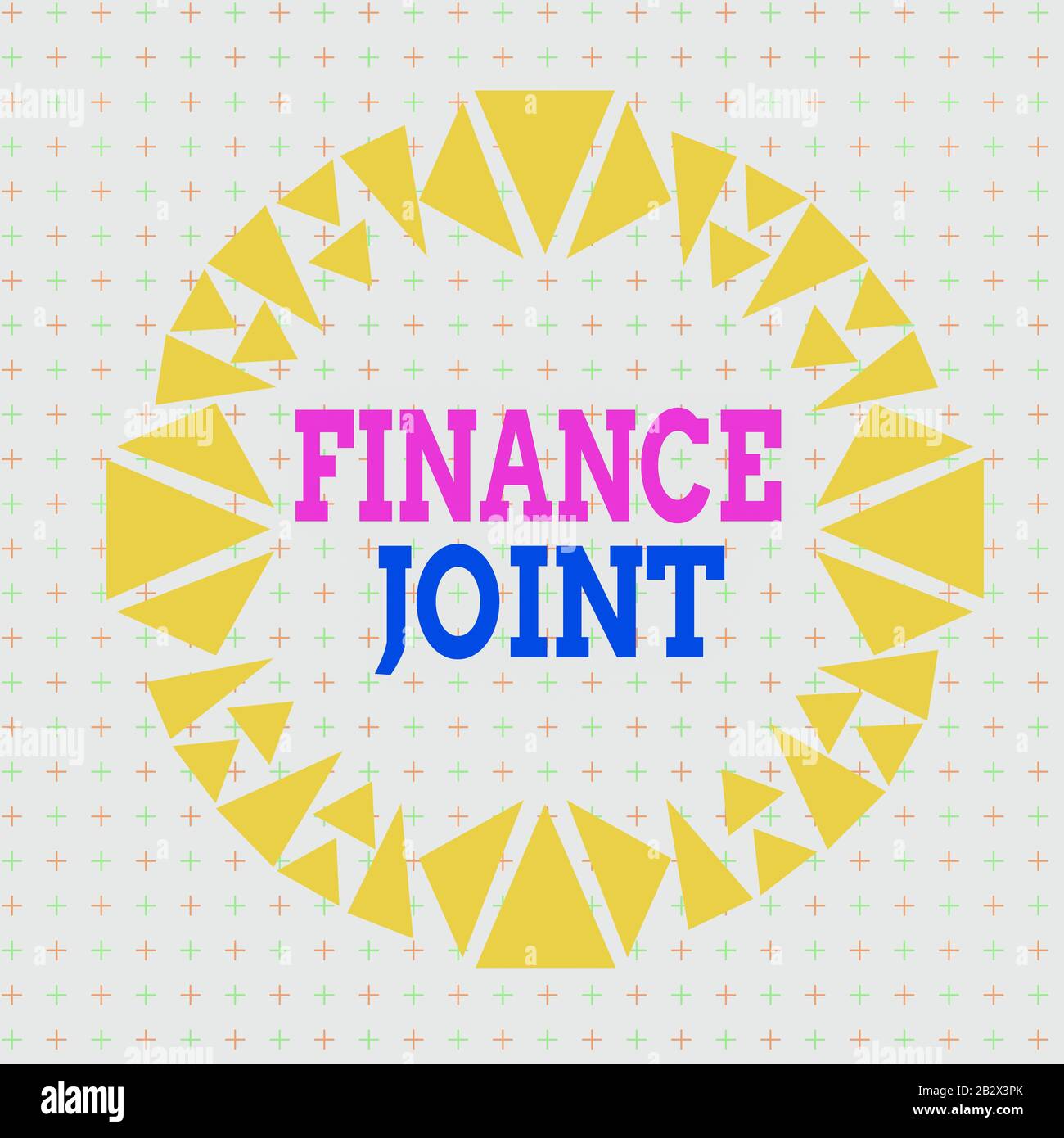 Writing note showing Finance Joint. Business concept for provision of ...